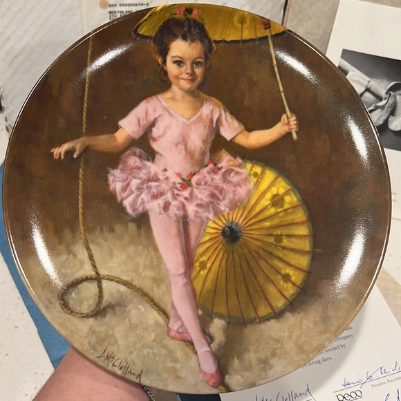 Reco | Wall Decor | Vintage Reco Fine China Plate Katie The Tightrope ...